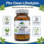 vegan St. John's Wort herbal remedy