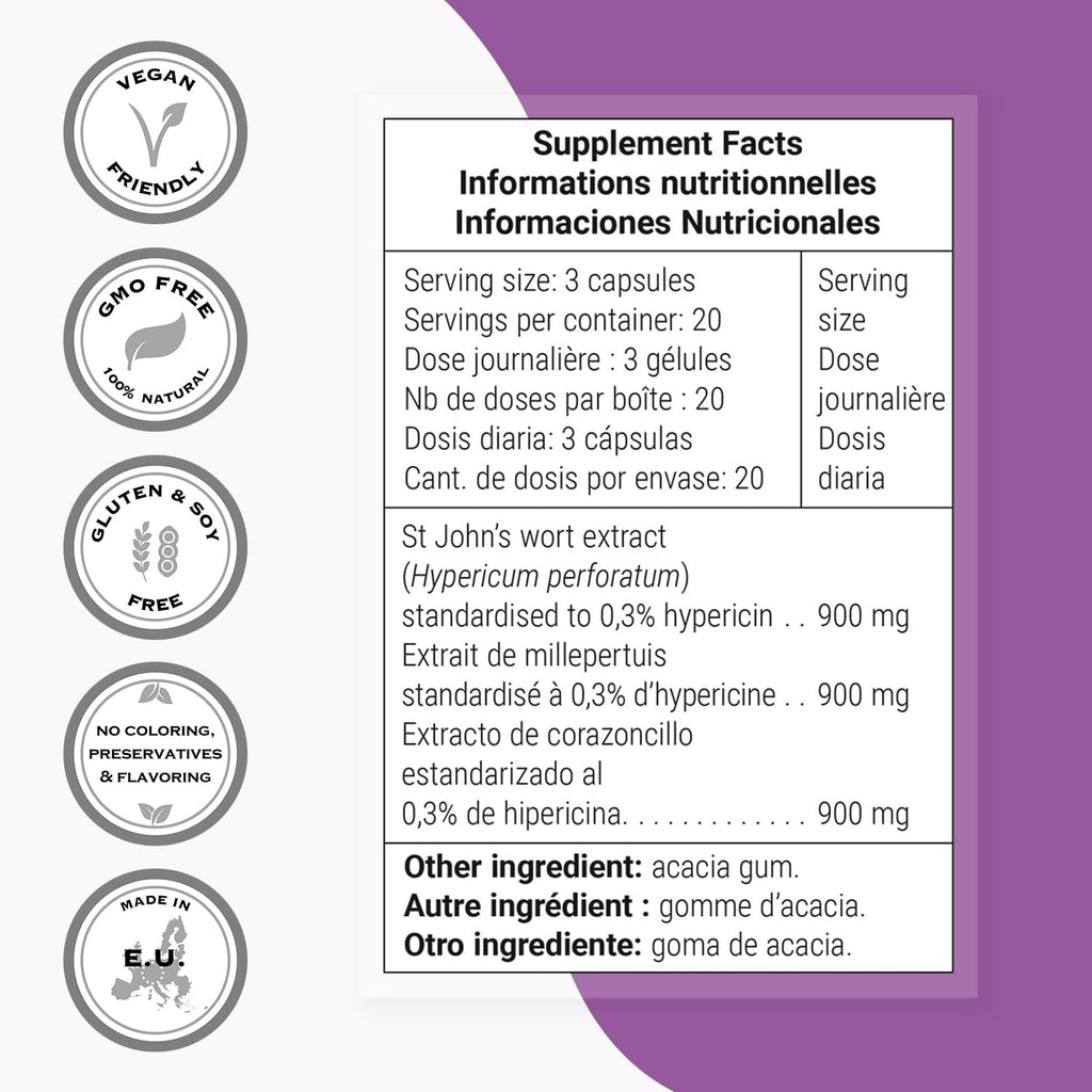 vegan st. john's wort supplement