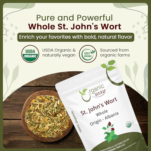vegan st. john's wort tea option
