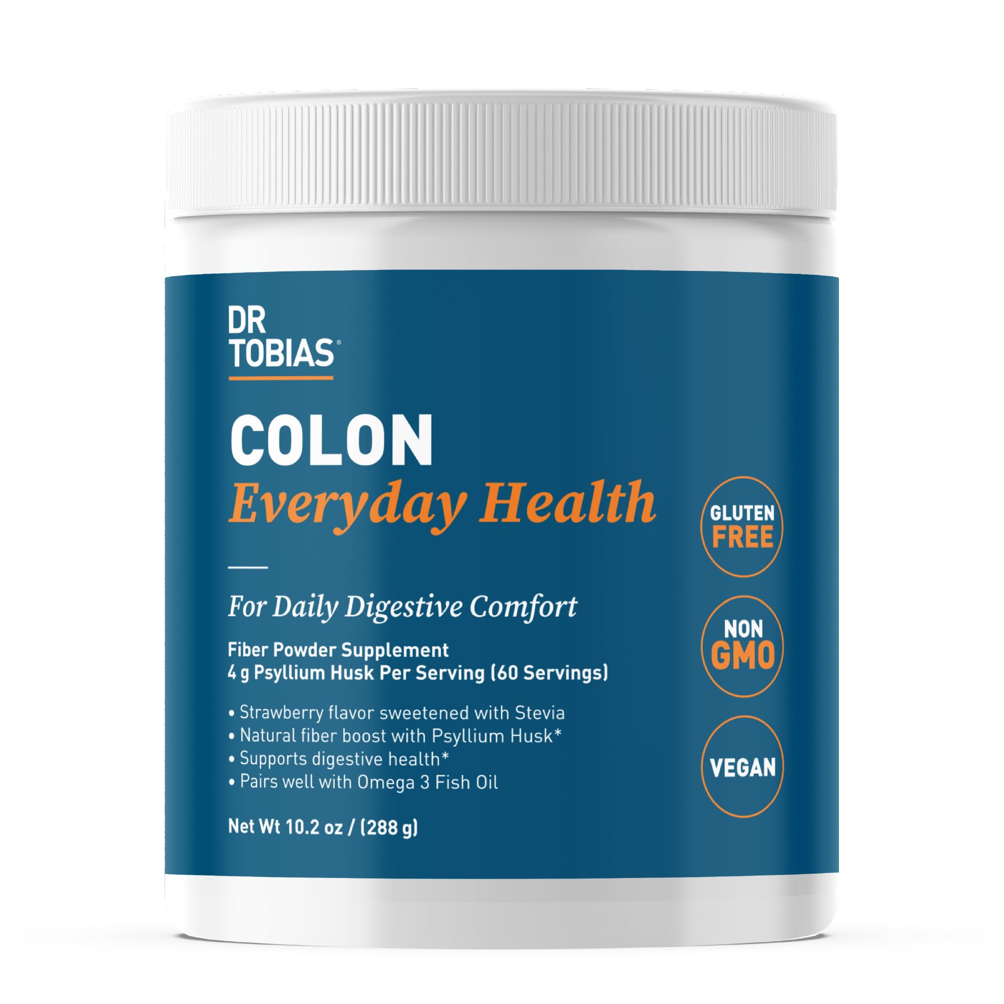 vegan strawberry psyllium drink mix