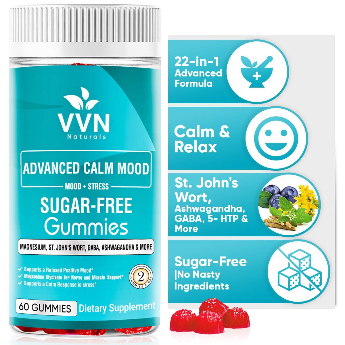 vegan stress relief gummies