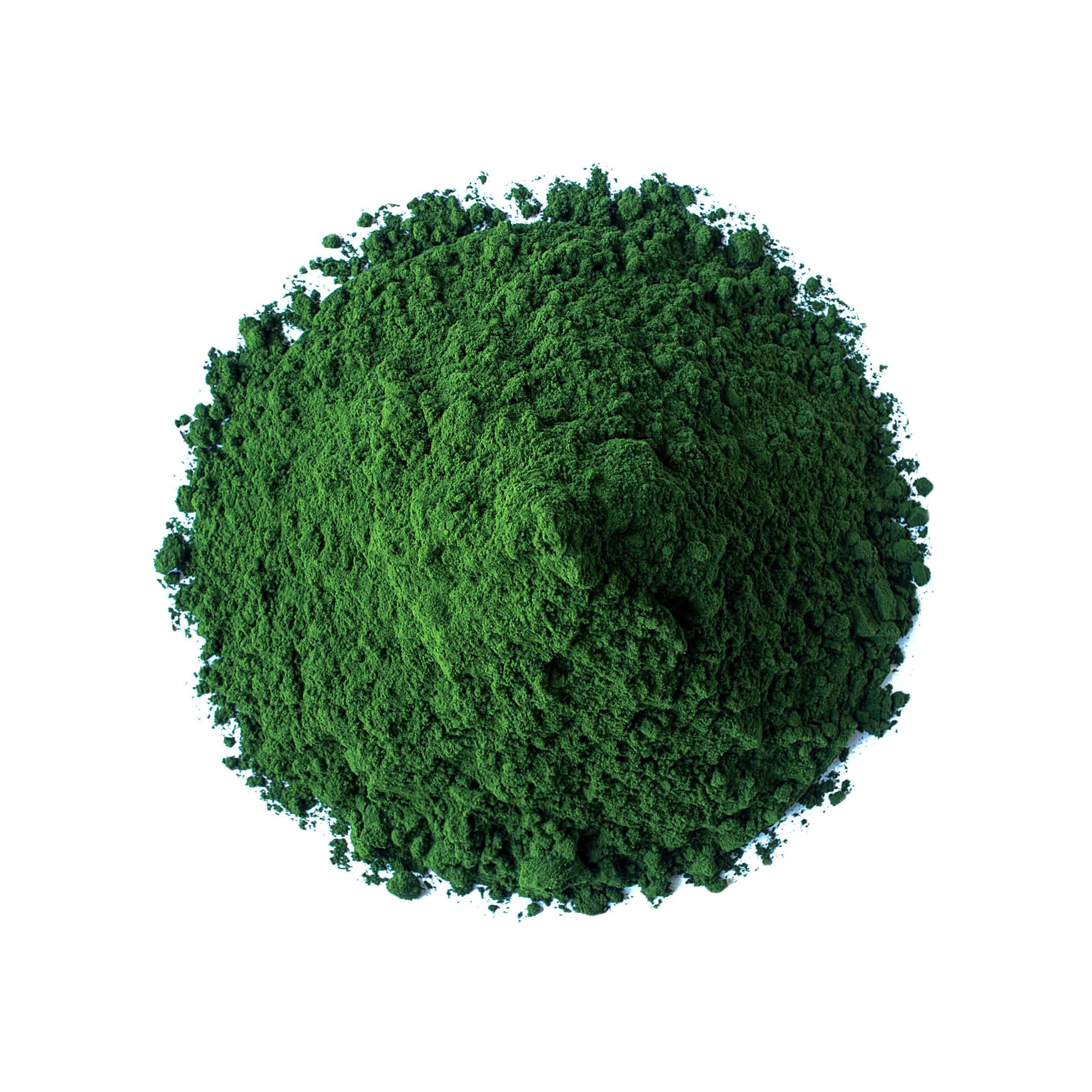 vegan superfood chlorella powder mix