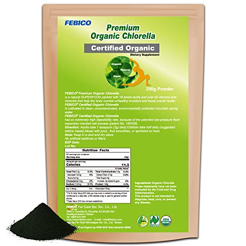 vegan superfood chlorella protein source