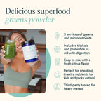 vegan superfood powder for health