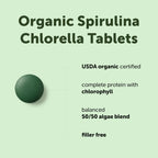 vegan superfood spirulina & chlorella
