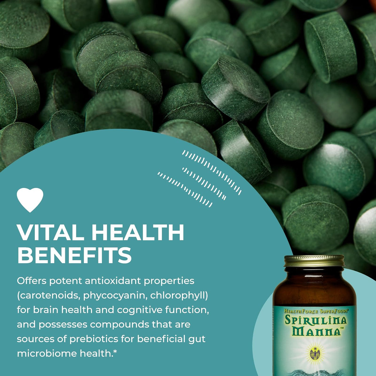 vegan superfood spirulina for health