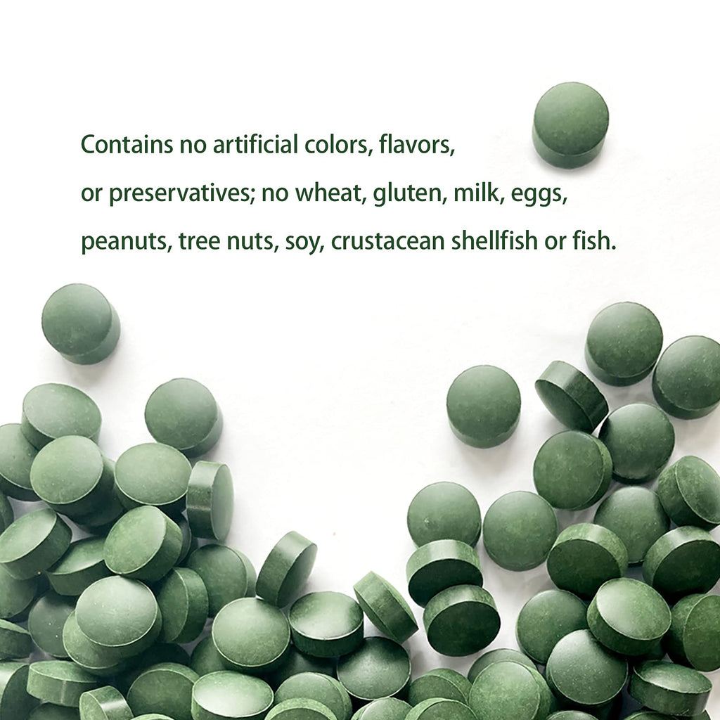 vegan superfood spirulina tablets