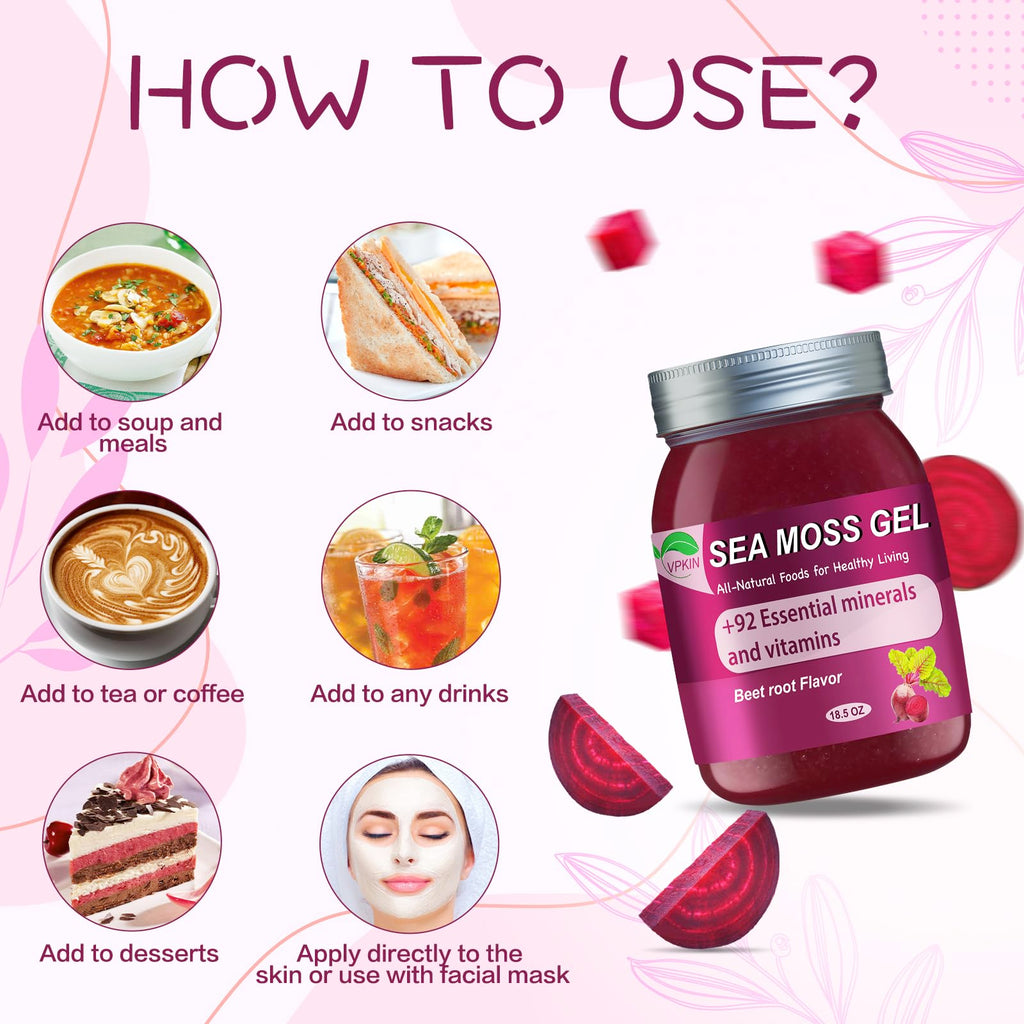 vegan supplement sea moss gel
