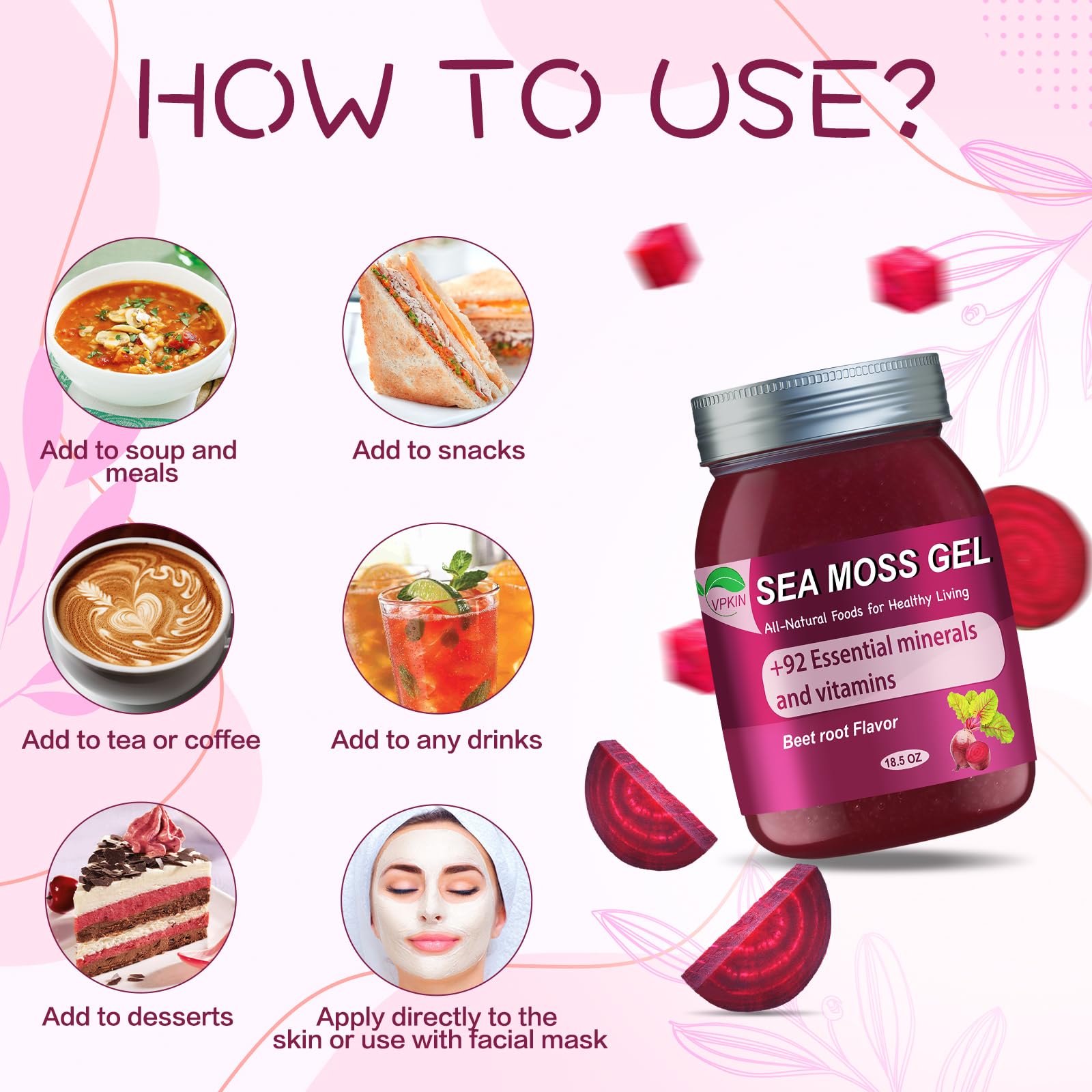 vegan supplement sea moss gel