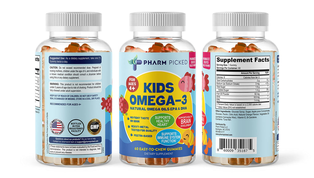 Vegan supplements for children's wellness