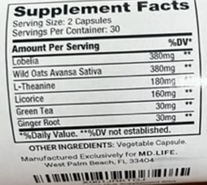 vegan supplements for quitting smoking