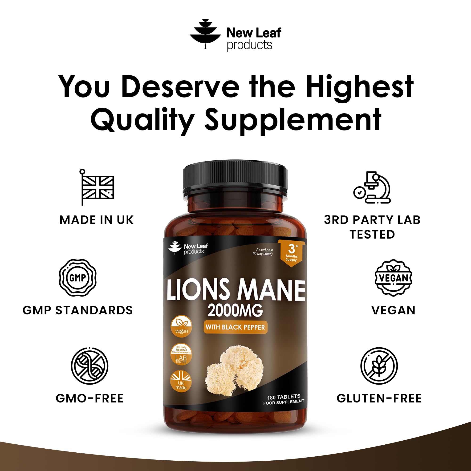 vegan tablets for brain support