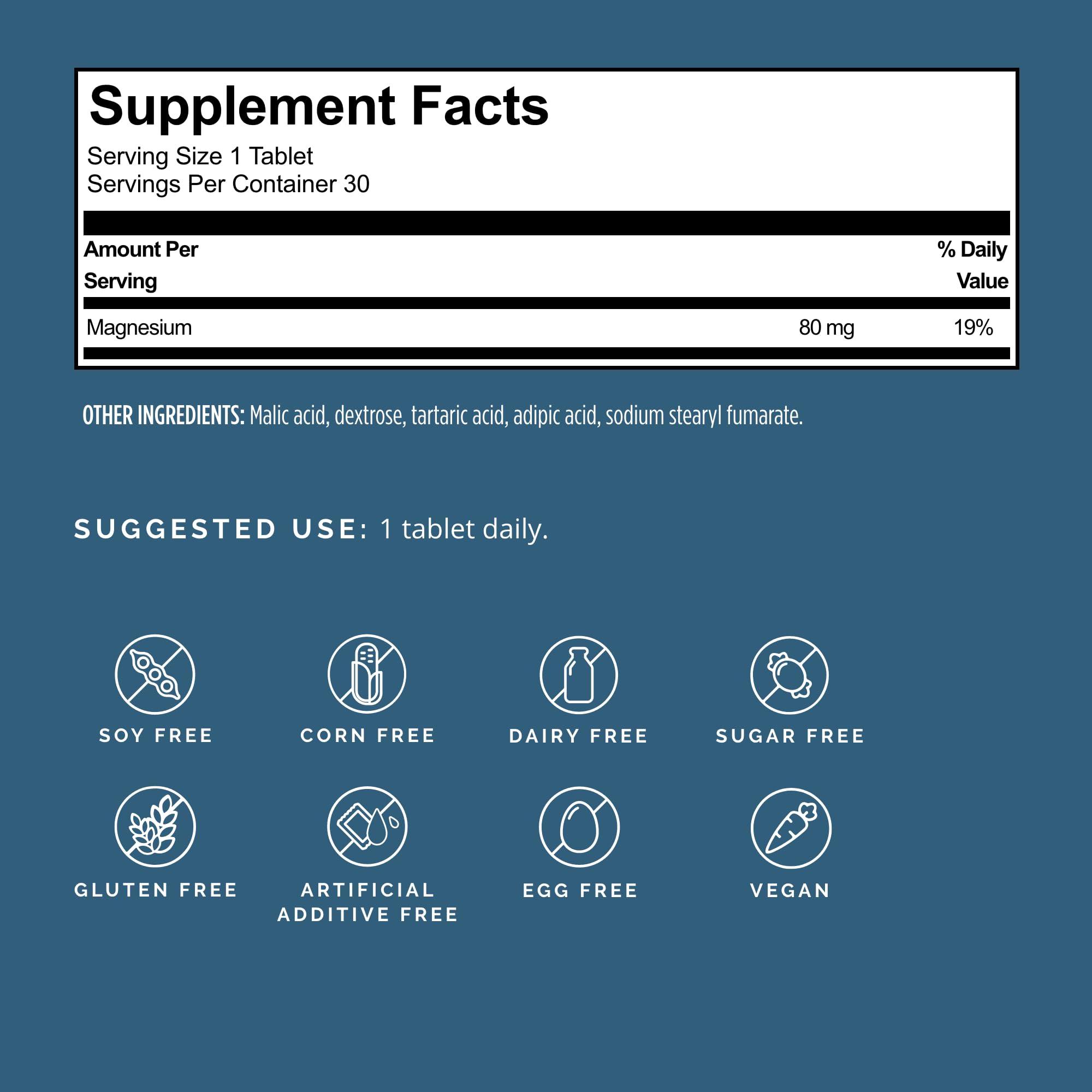 Vegan tablets for health boost