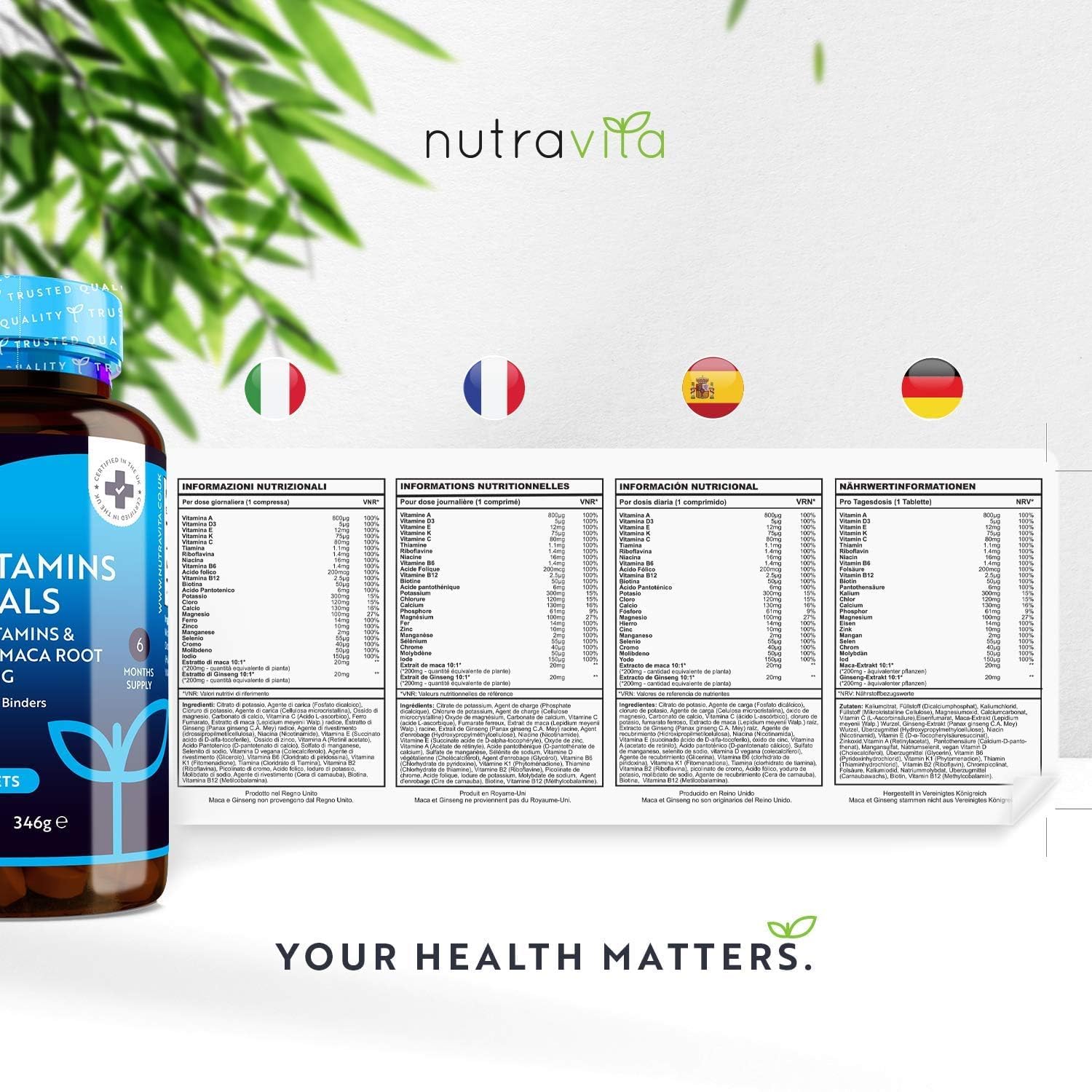 vegan tablets for men's nutrition