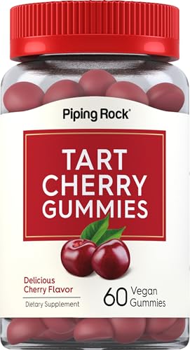 Vegan tart cherry gummies for energy