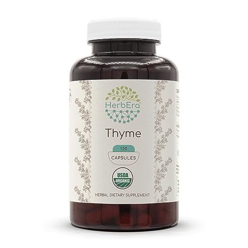 vegan thyme capsules for digestion