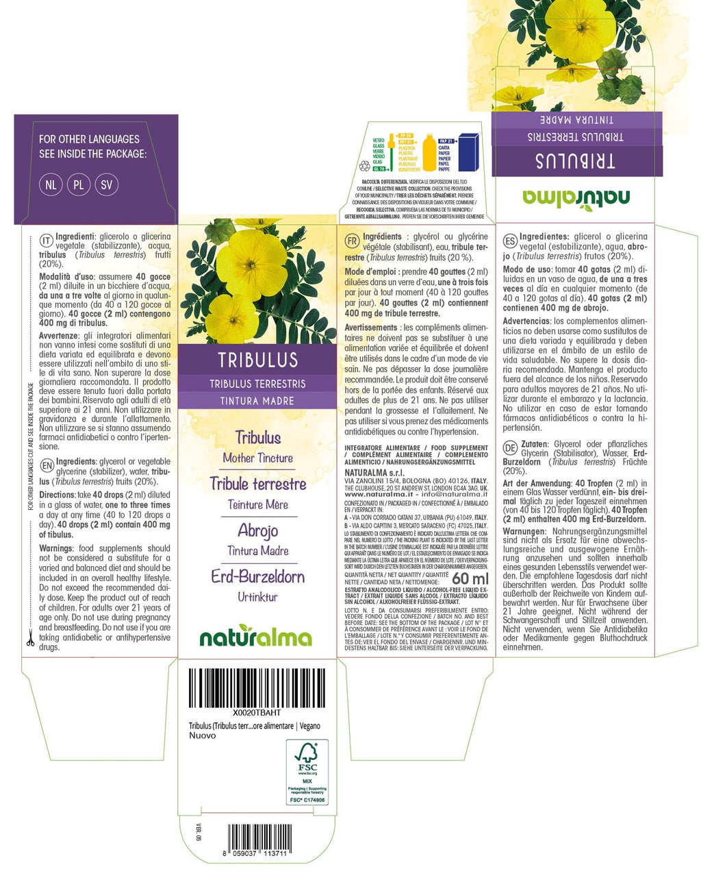 vegan tribulus extract for men