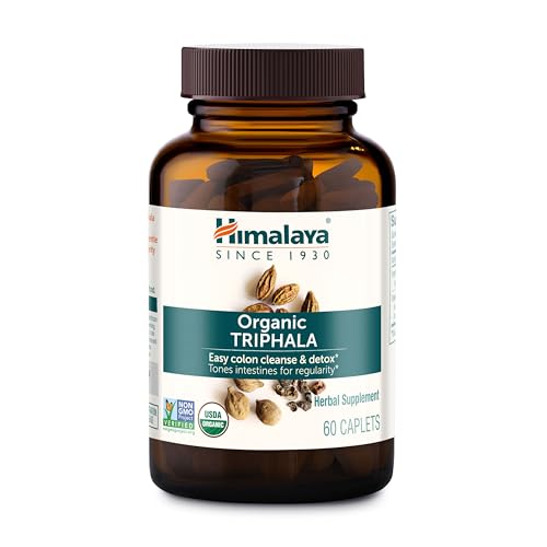vegan triphala caplets for bloating relief