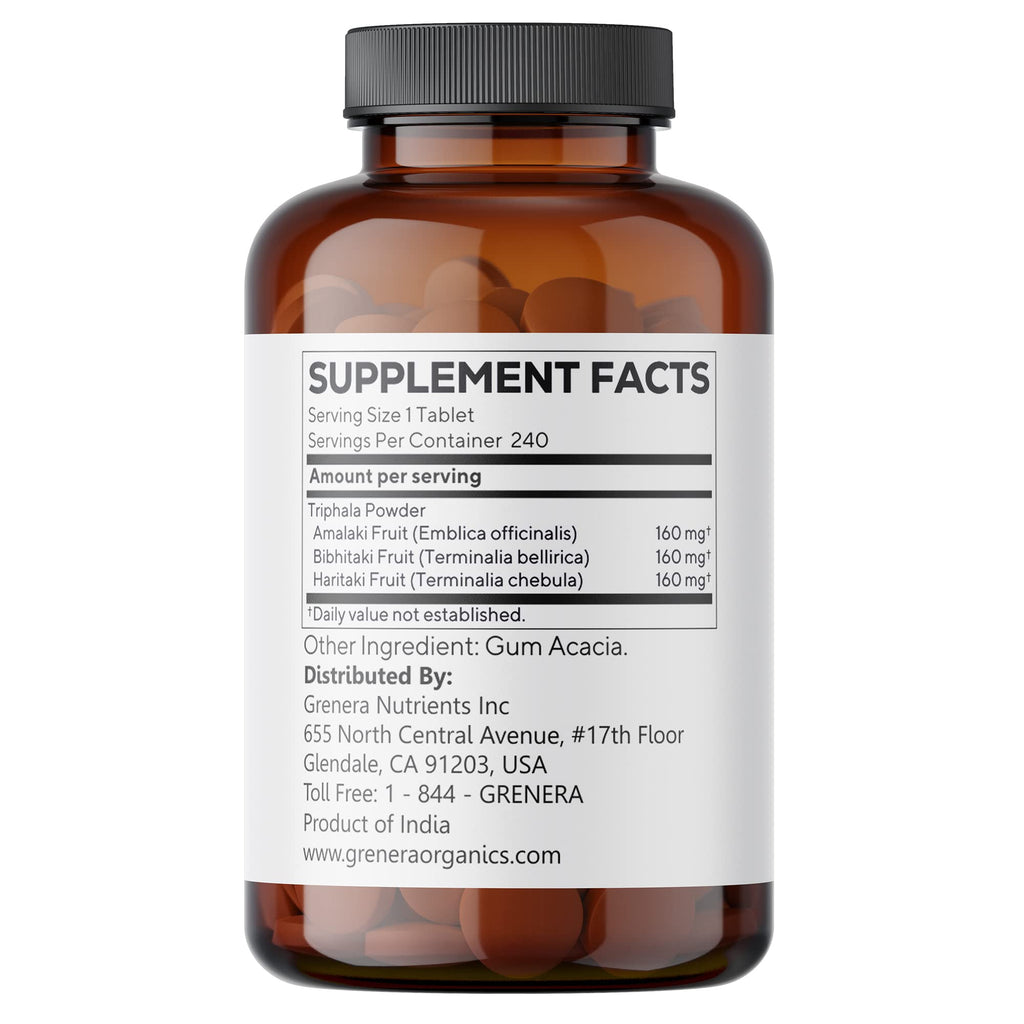 vegan triphala for natural balance