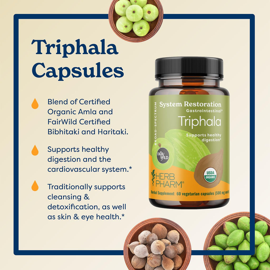 vegan triphala supplement for wellness