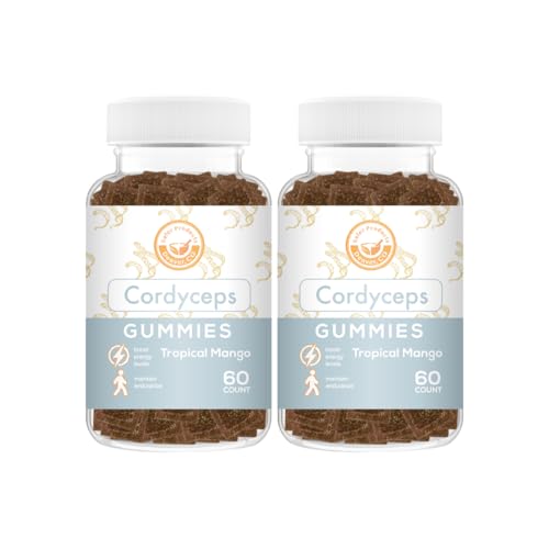 Vegan tropical mango mushroom supplements