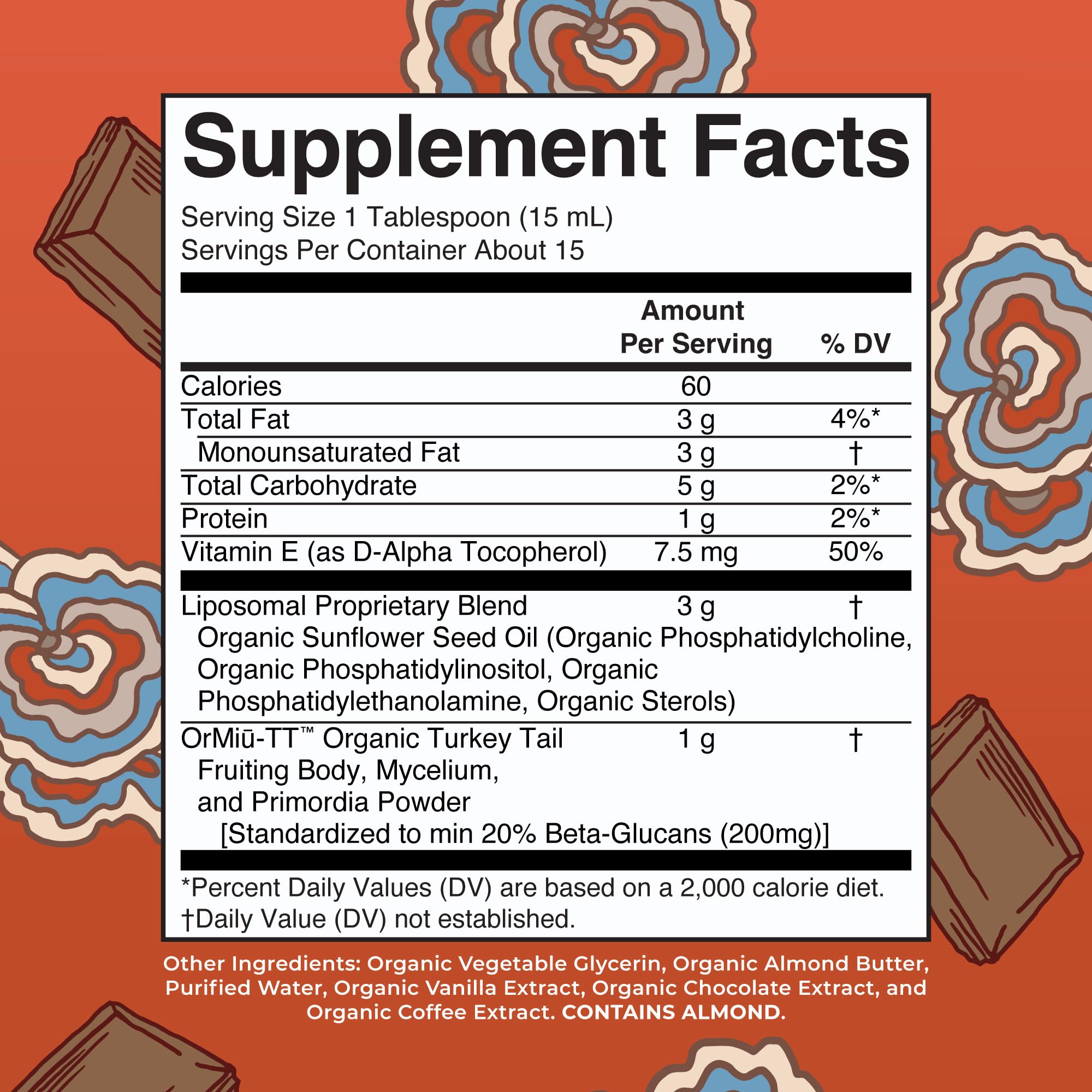 vegan Turkey Tail mushroom capsules