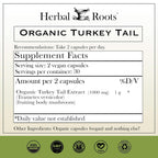 Vegan Turkey Tail mushroom supplement