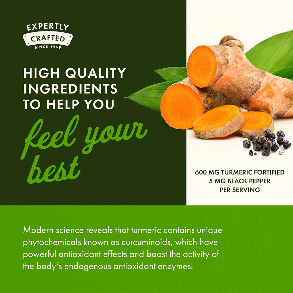 vegan turmeric & black pepper formula