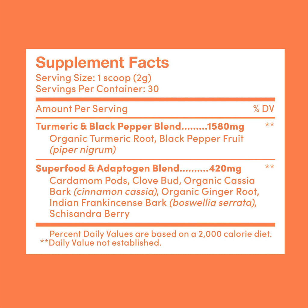 vegan turmeric blend for wellness