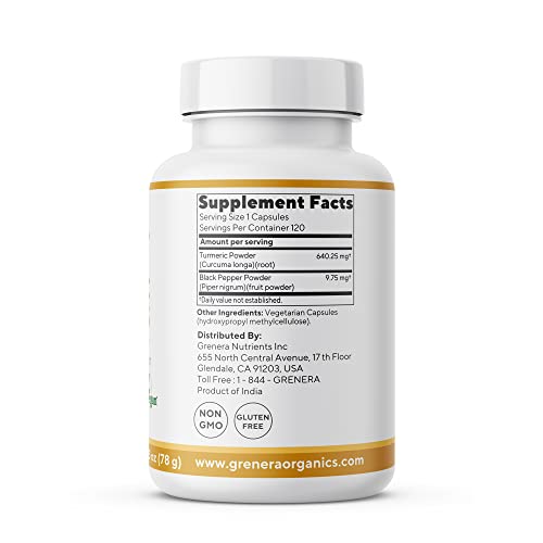 vegan turmeric capsules for health