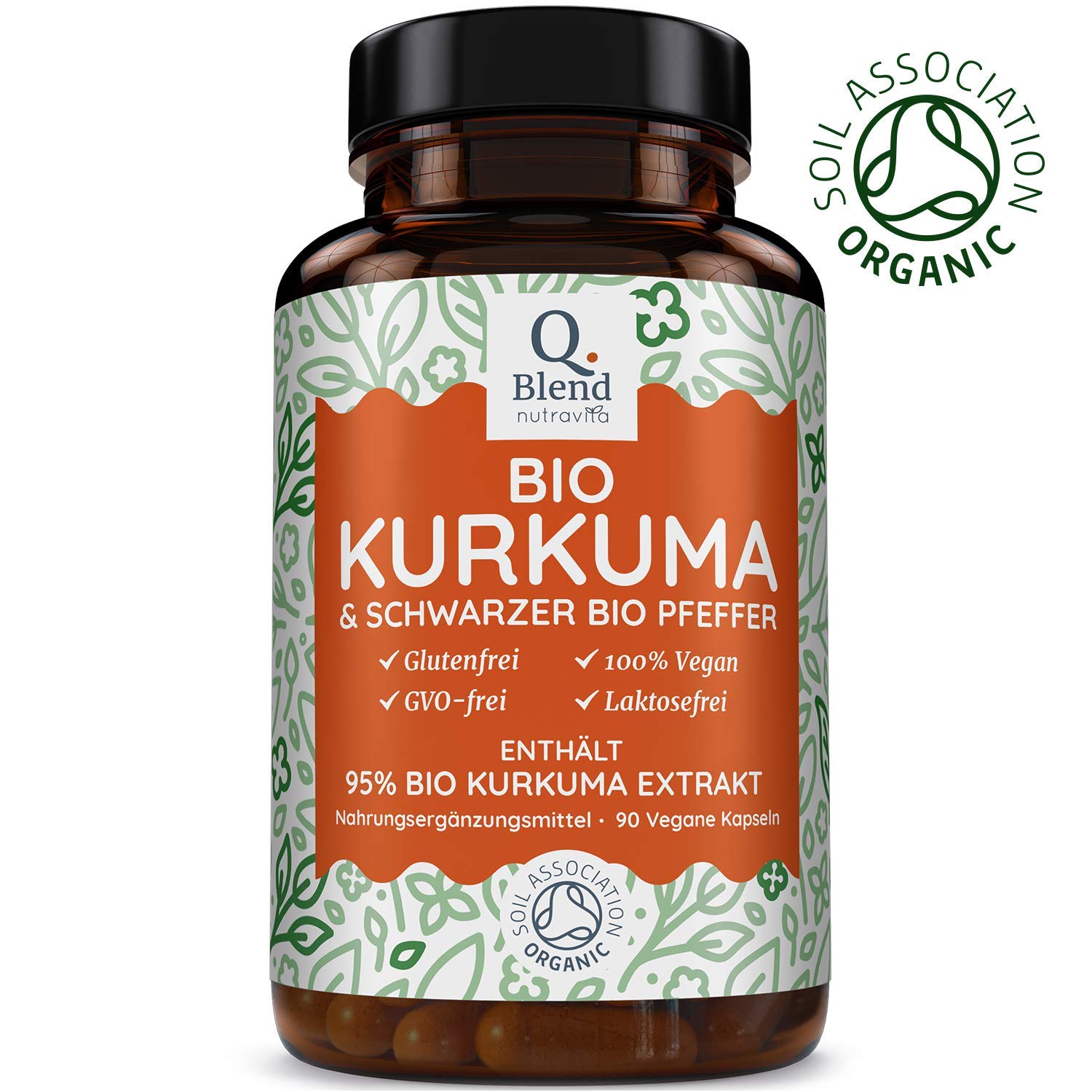 vegan turmeric capsules for vitality