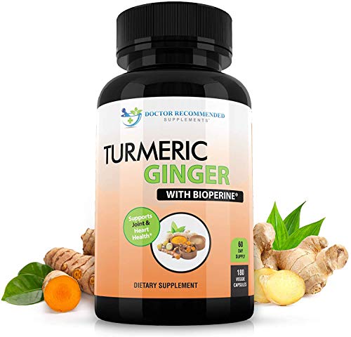 vegan turmeric capsules with BioPerine