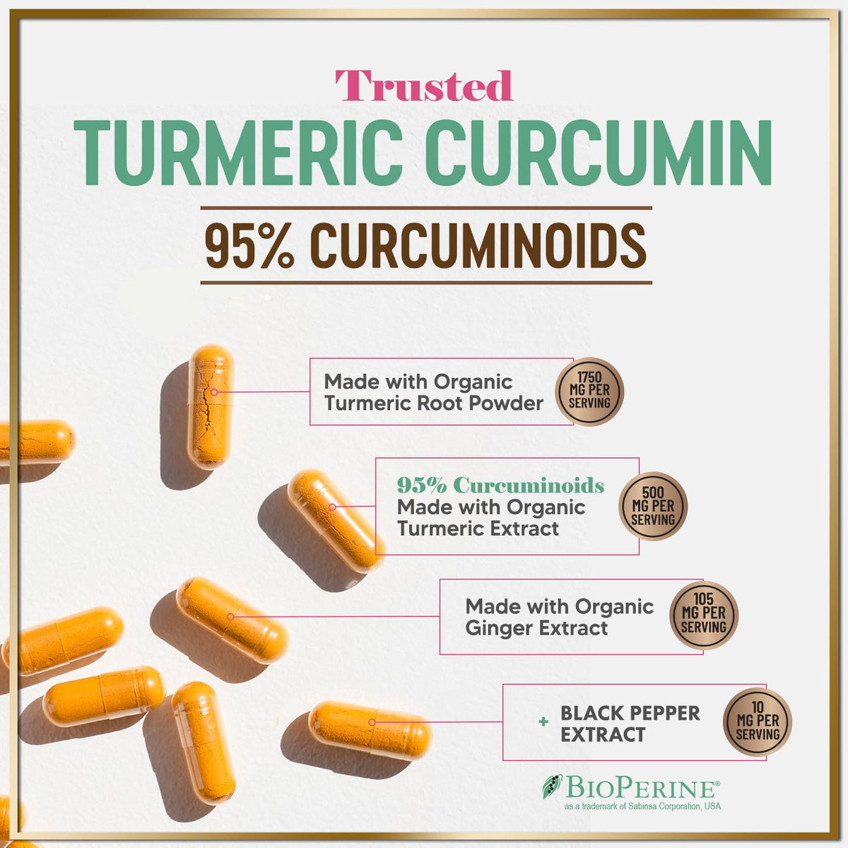 vegan turmeric curcumin capsules