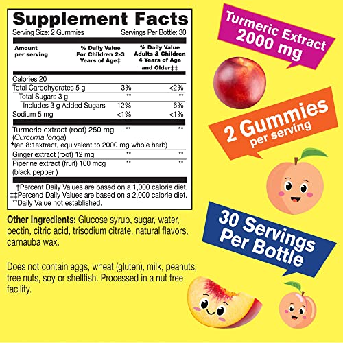 vegan turmeric curcumin for children