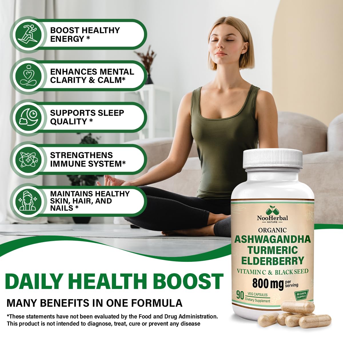 Vegan turmeric curcumin for natural wellness