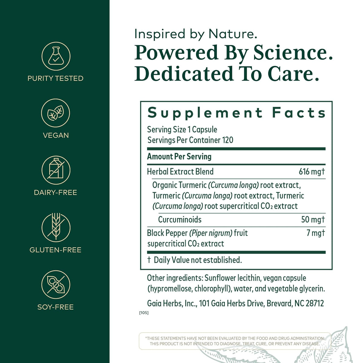 vegan turmeric & curcumin supplement