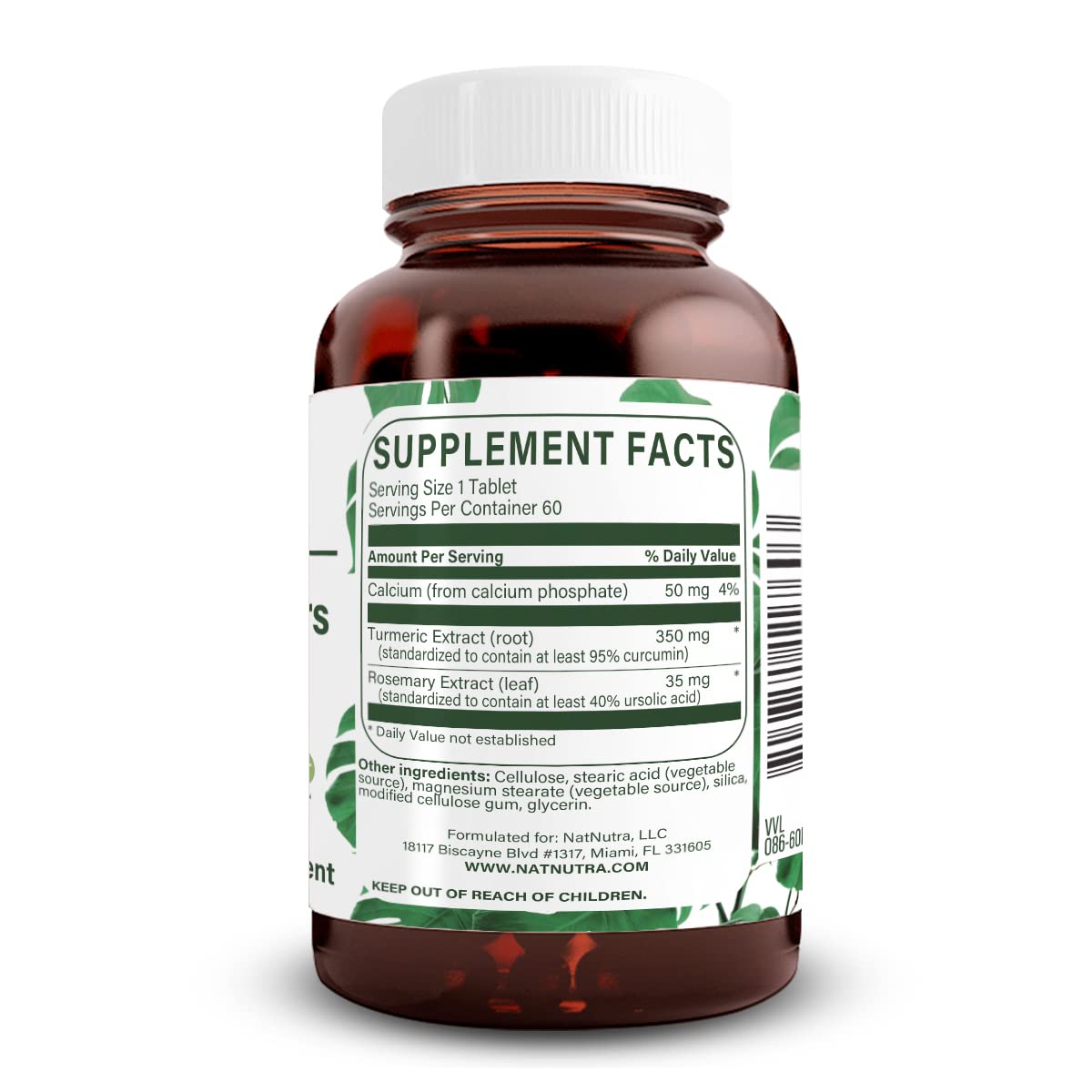 vegan turmeric curcumin tablets