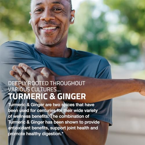 vegan turmeric ginger capsules for wellness