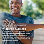 vegan turmeric ginger capsules for wellness