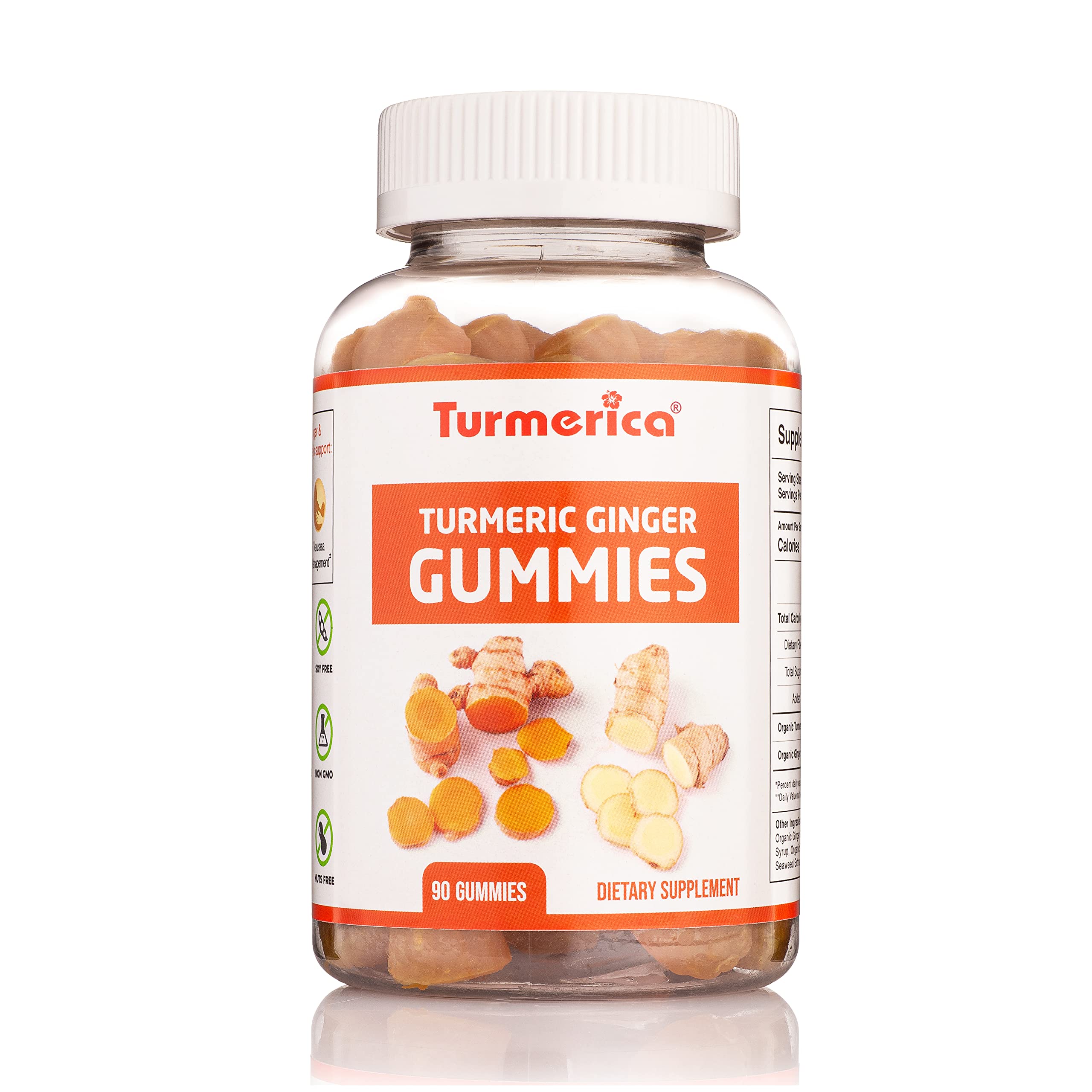 vegan turmeric ginger gummies