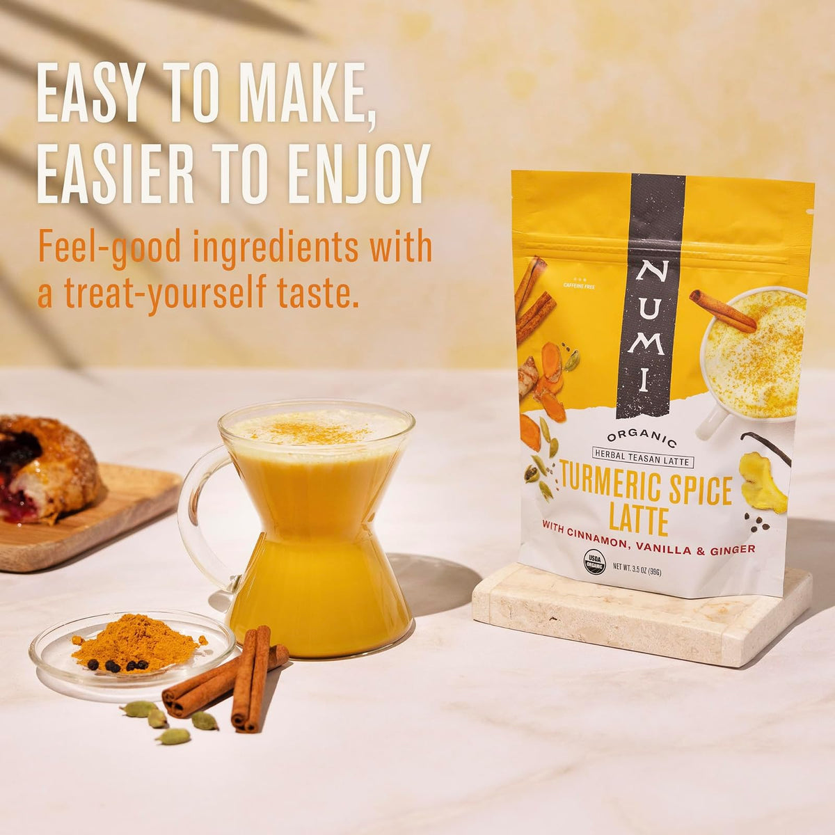 vegan turmeric latte powder