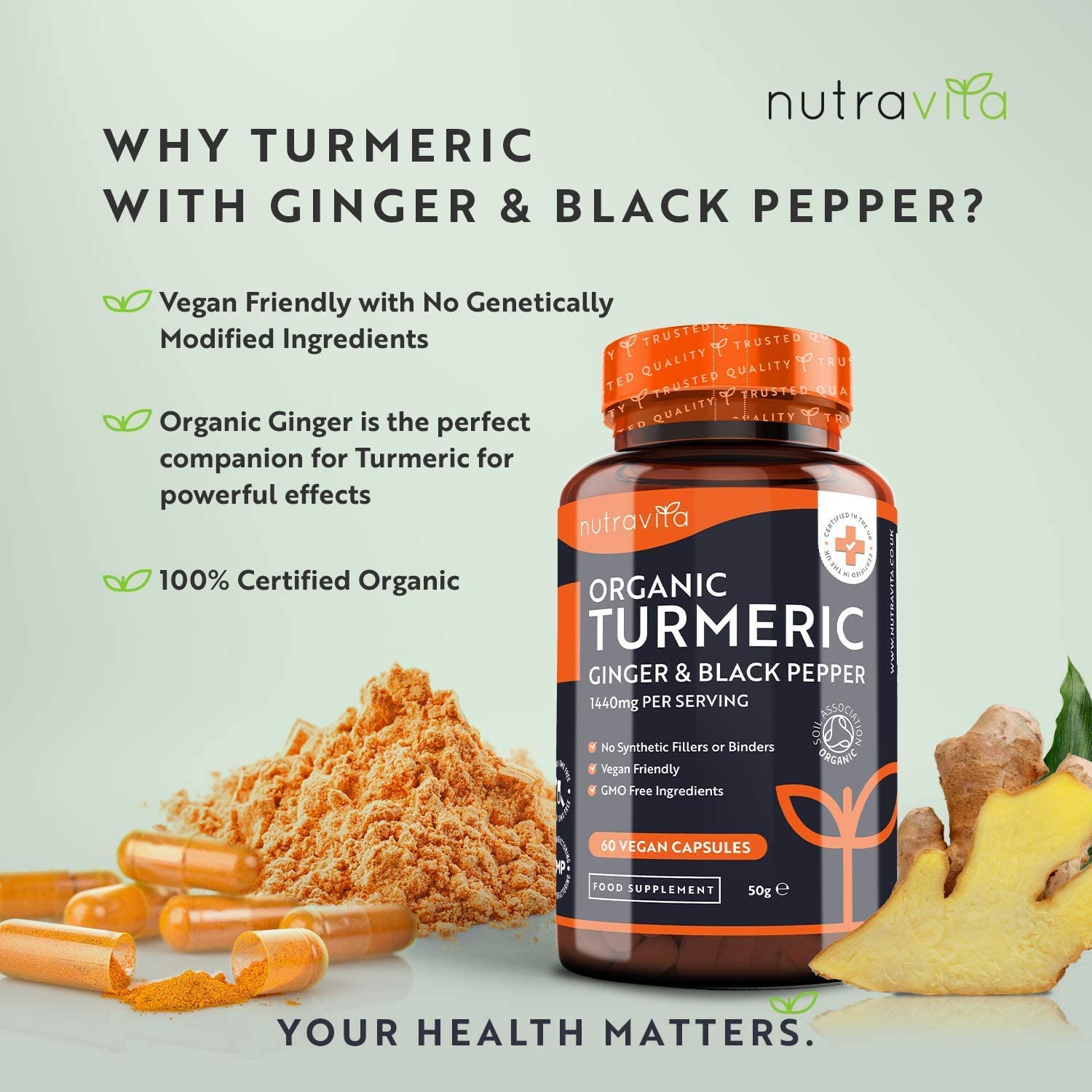 vegan turmeric supplement for immunity