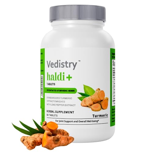 vegan turmeric tablets with black pepper