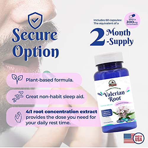 vegan valerian capsules for holistic health
