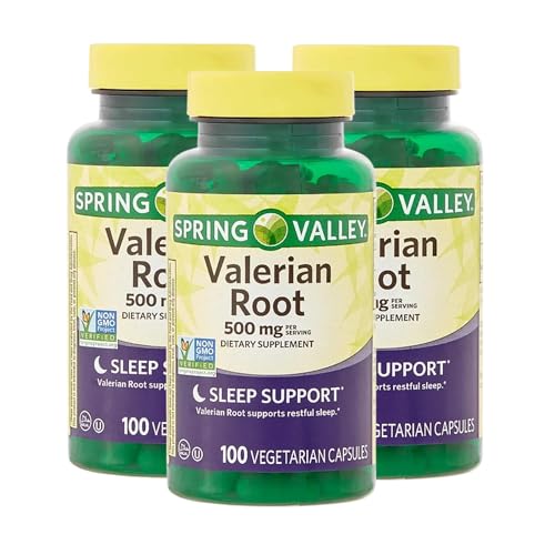 vegan valerian capsules for relaxation