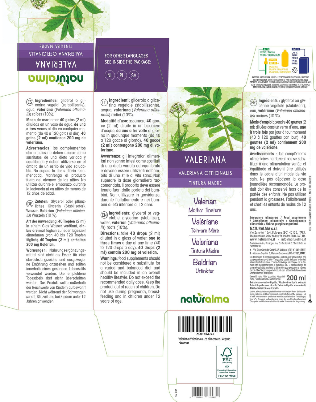 vegan valerian drops for sleep