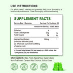 vegan valerian gummies for calming effects