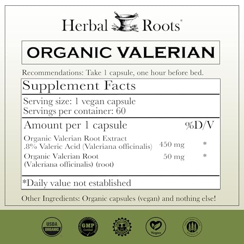 vegan valerian root capsules