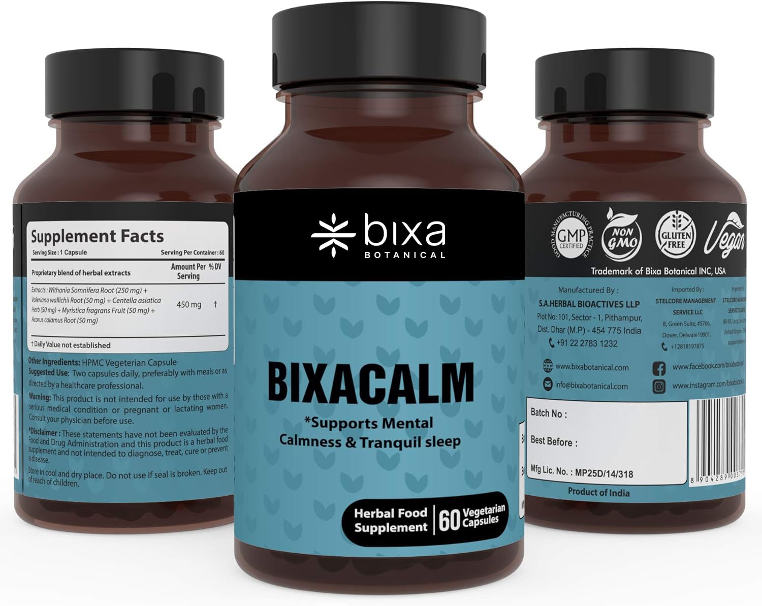 vegan valerian supplement for relaxation