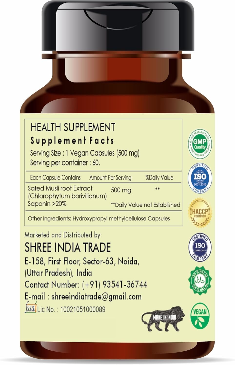 vegan vitamin and mineral blend